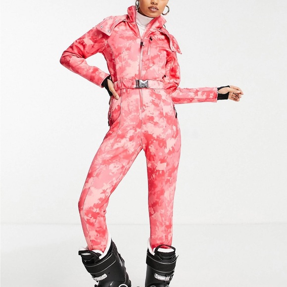 ASOS | Jackets & Coats | Asos 455 Pink Ski Suit | Poshmark